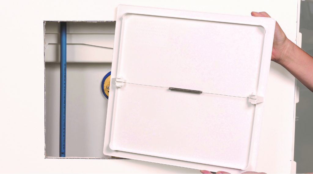 Spring Loaded Access Panel 203x203mm | Alpine Ventilation