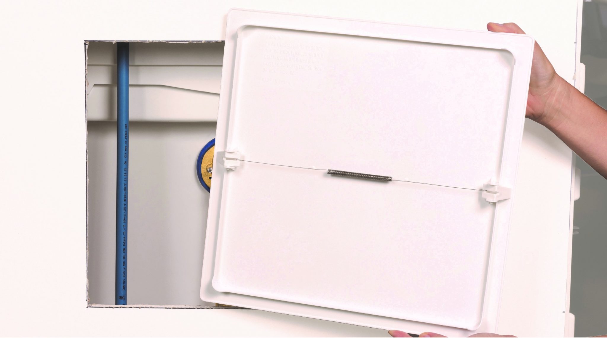 Spring Loaded Access Panel 203x203mm | Alpine Ventilation