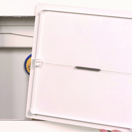 Spring Loaded Plastic Access Panel 200x200mm - Alpine Ventilation